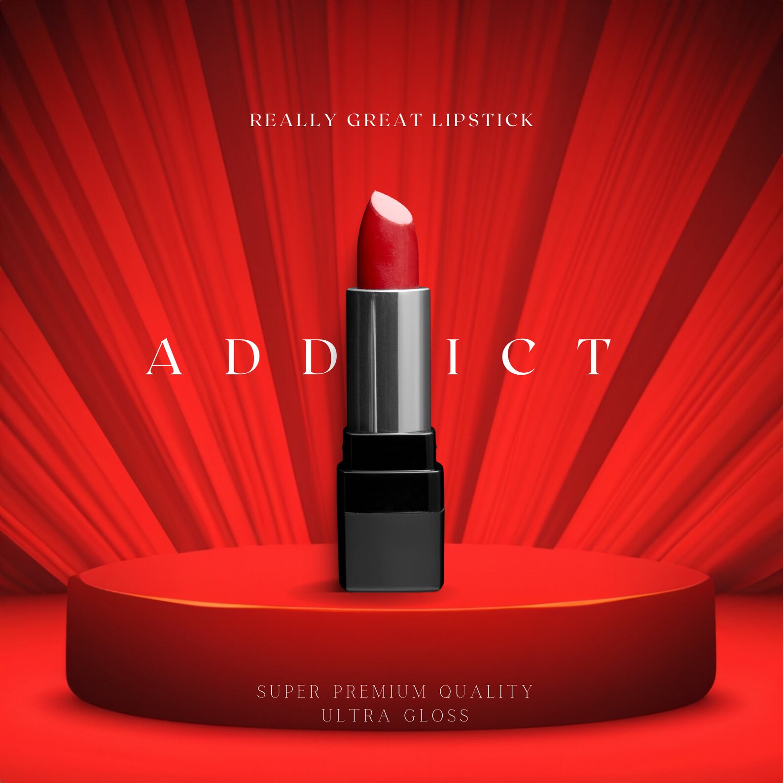 Red Product Background Templates Product Presentation Mockups Passion ...