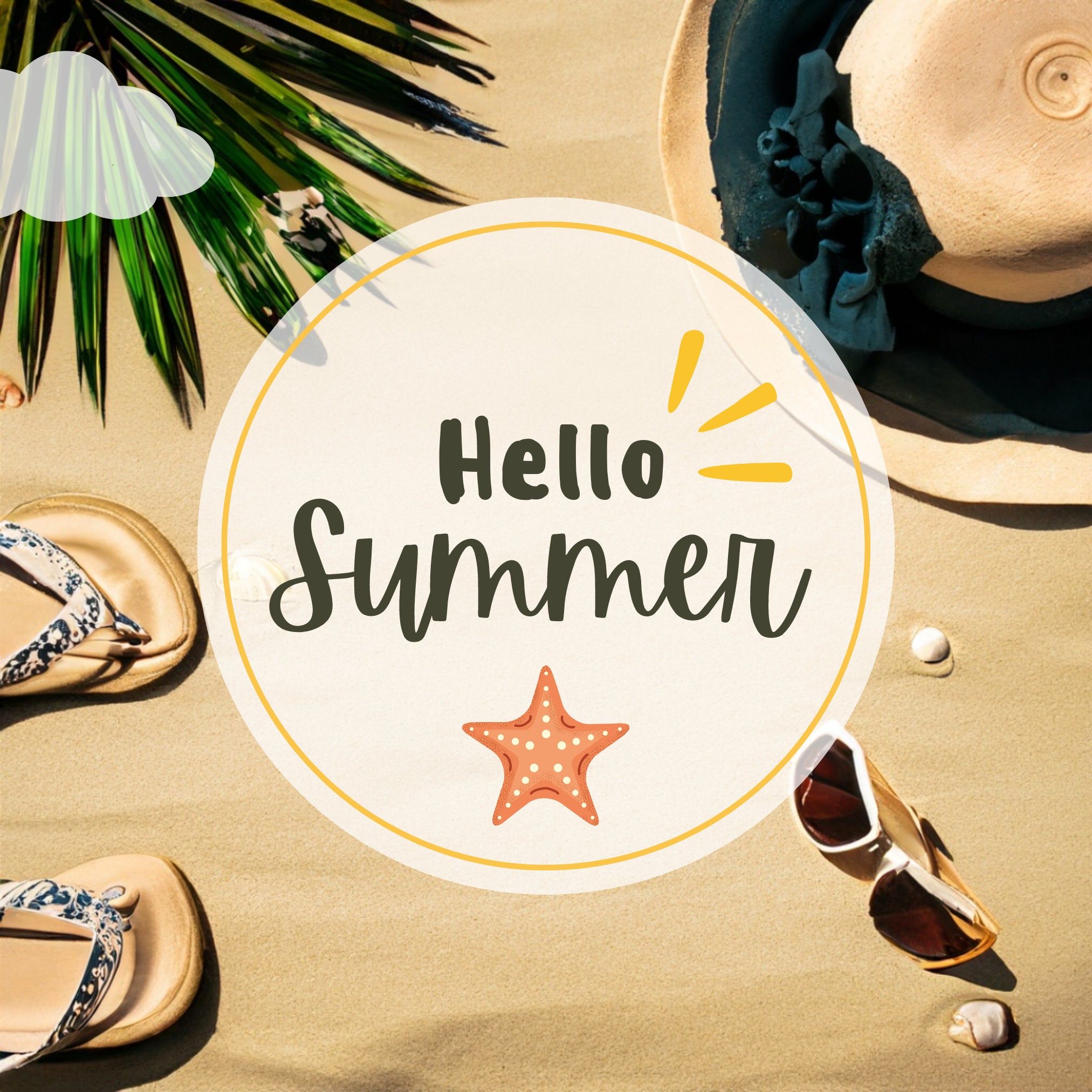 Beach Product Background Templates Product Presentation - Etsy