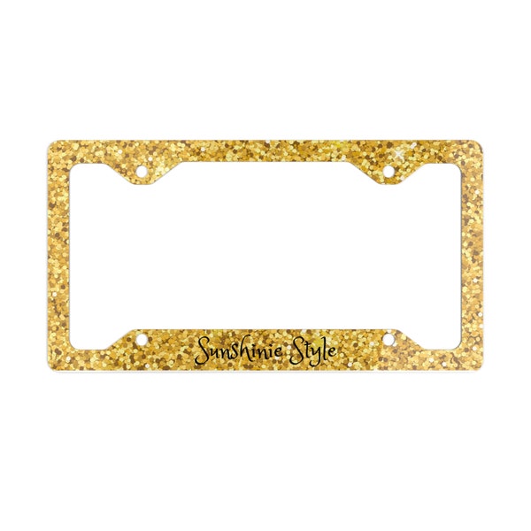 Girly License Plate - Etsy