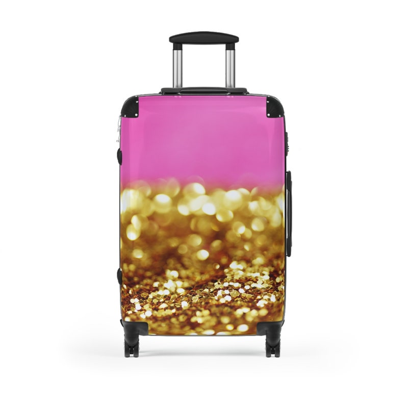 Pink Suitcase - Etsy