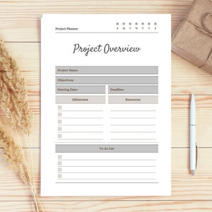 Ultimate Goal Tracker and Project Organizer Printable Bundle Plan Your ...