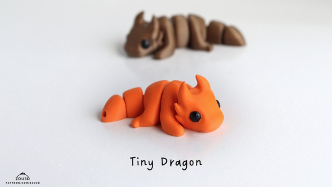 Articulated Tiny Baby Dragon 3D Printed Cute Gifts for Her - Etsy