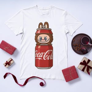 Labubu Coca Cola PNG, Cute Labubu Character PNG, Kawaii Soda Art ...