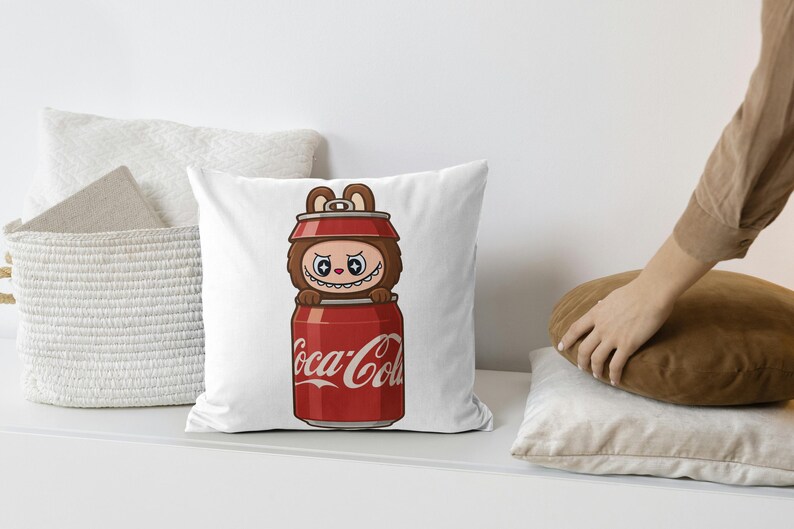 Labubu Coca Cola PNG, Cute Labubu Character PNG, Kawaii Soda Art ...