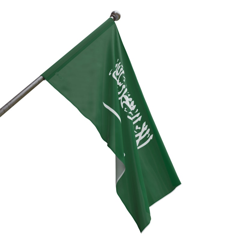 Large Saudi Arabia Flag Saudi National Day Flags Shahada Islamic Flag ...