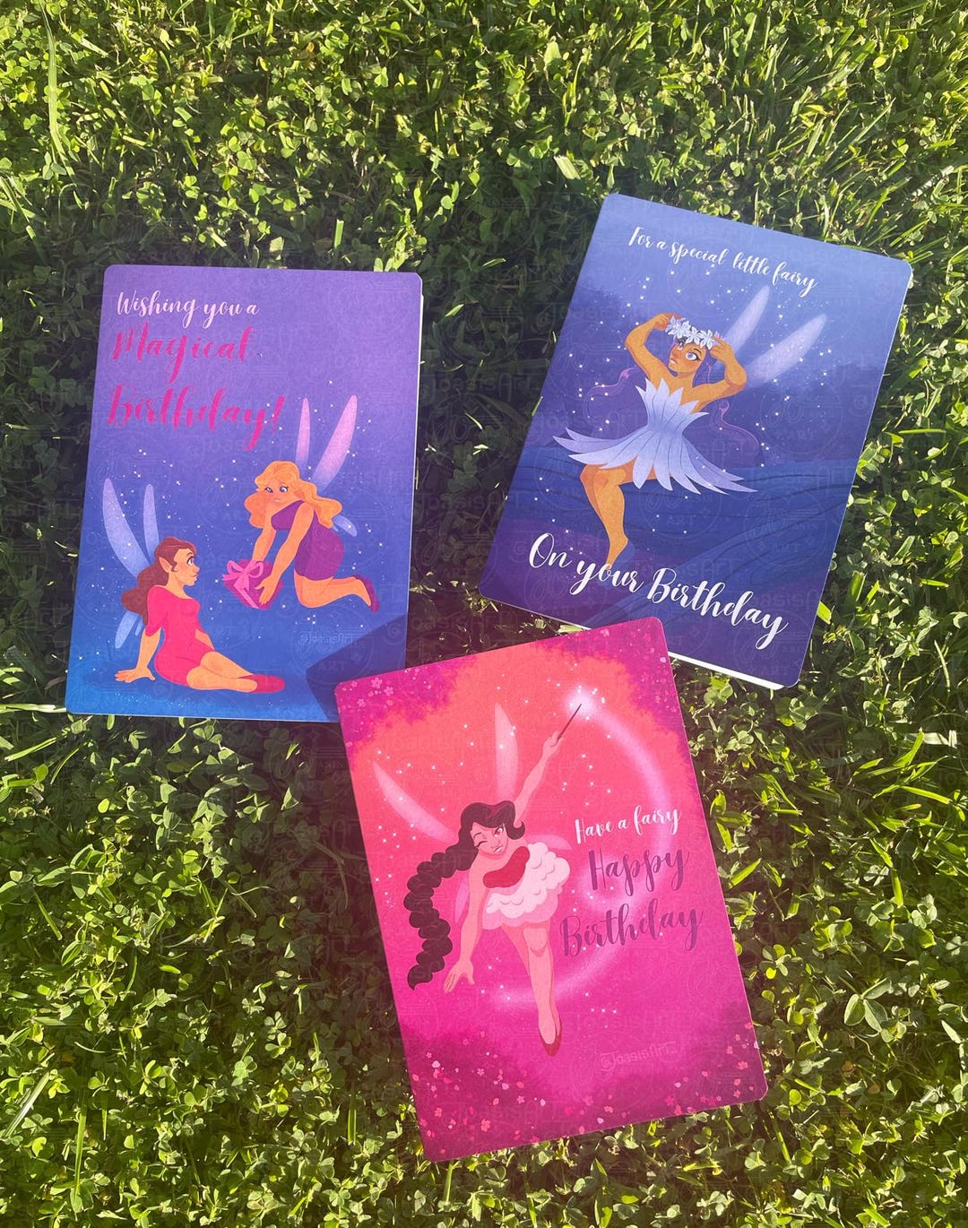 Fairy Birthday Cards | for Her | Girls | Gifts | Fairy Art - Etsy