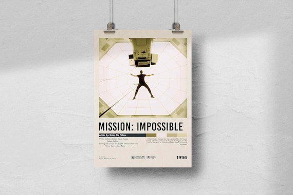 Mission Impossible Poster Original