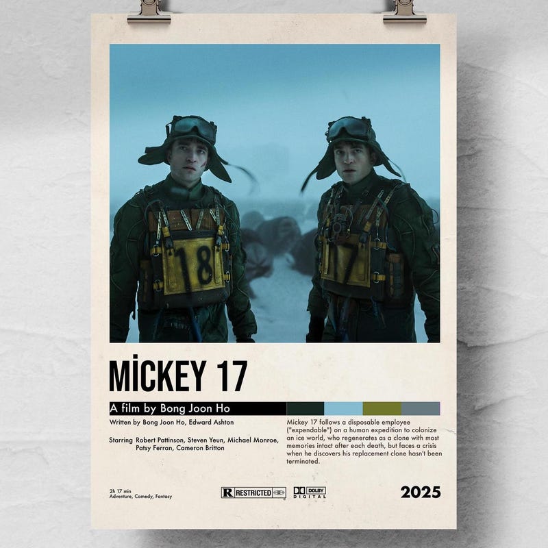 Mickey17 Poster - Etsy