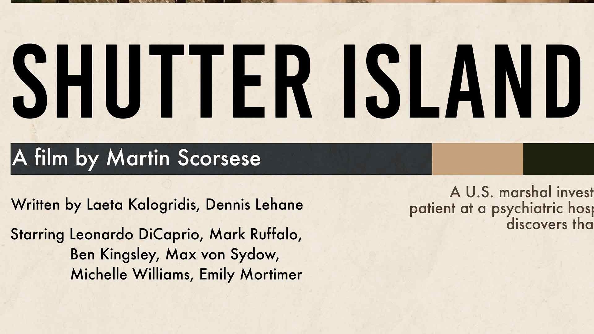 Shutter Island Movie Poster: Minimalist Retro Art Print (digital ...