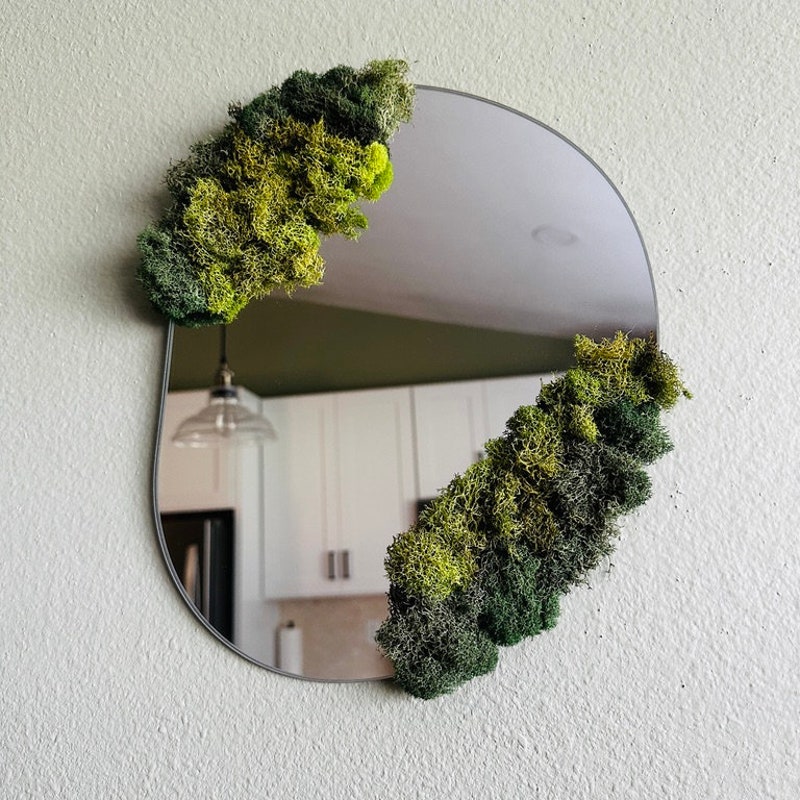 Moss Mirror - Etsy