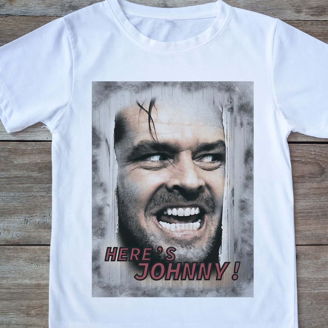 The Shining Clipart Here's Jonny, Scary Movie, Sublimation Image ...