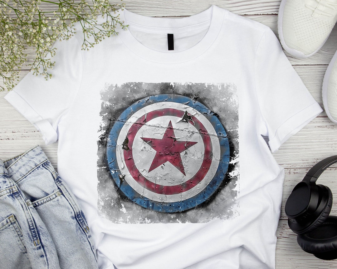 Superhero Shield Clipart - Sublimation Design, Png Design, Captain ...