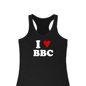 I Love BBC Only Shirt Queen of Spades Tank Top Hotwife Heart Clothing ...