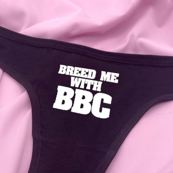 Breed Me Panties Etsy