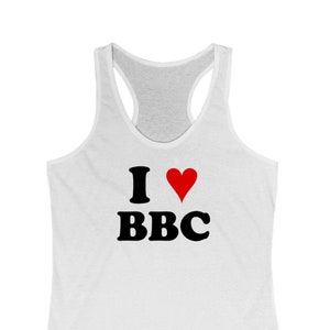 I Love BBC Only Shirt Queen of Spades Tank Top Hotwife Heart Clothing ...