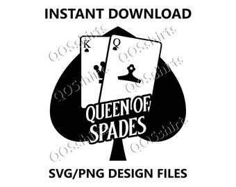 Queen of Spades SVG PNG Cut File Athletic Hotwife QOS Shirt Designs Bbc ...