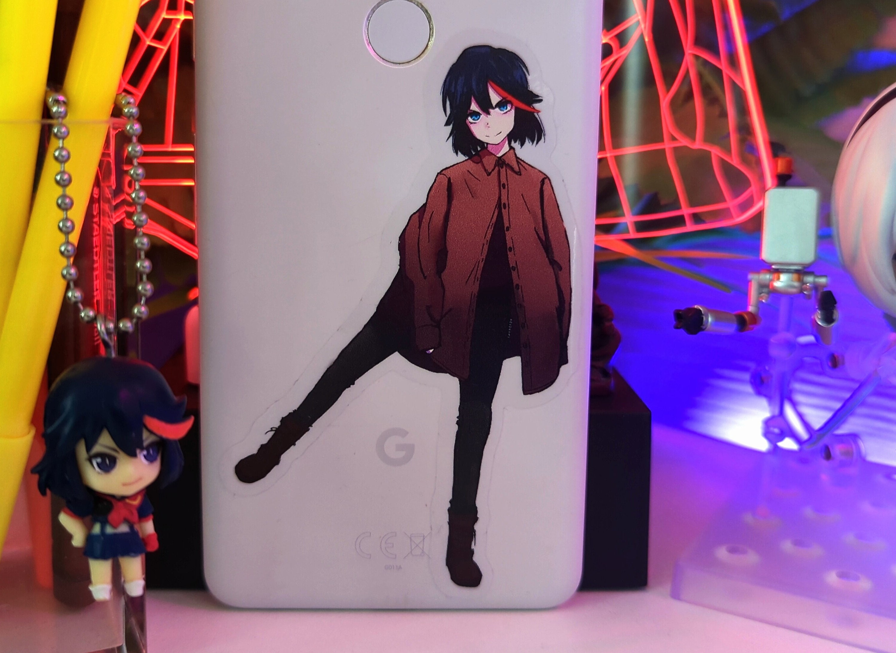 Matoi Ryuko Kill La Kill Anime Sticker - Etsy