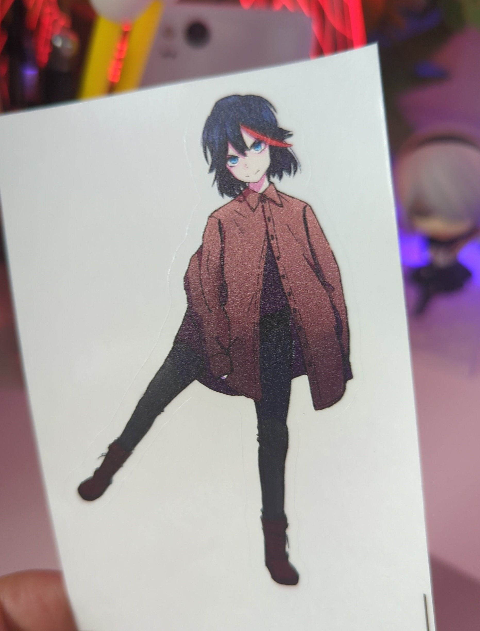 Matoi Ryuko Kill La Kill Anime Sticker - Etsy