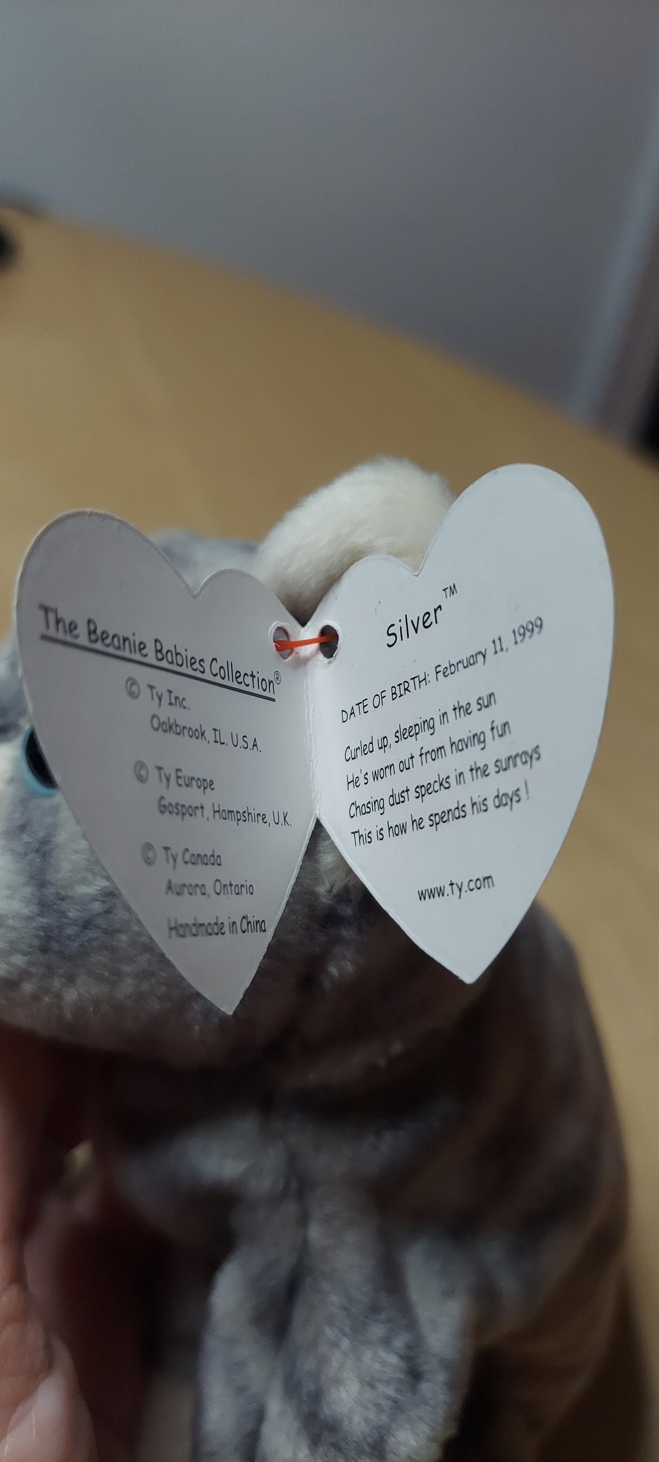 Rare Silver Beanie Baby - Etsy