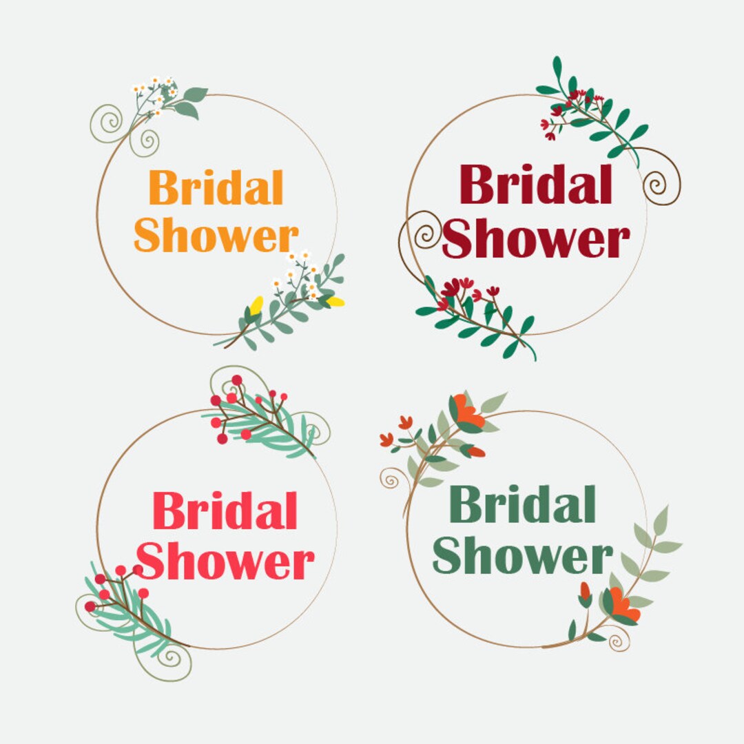 The Bridal Shower of Svg Bridal Shower Svg Bride Svg - Etsy