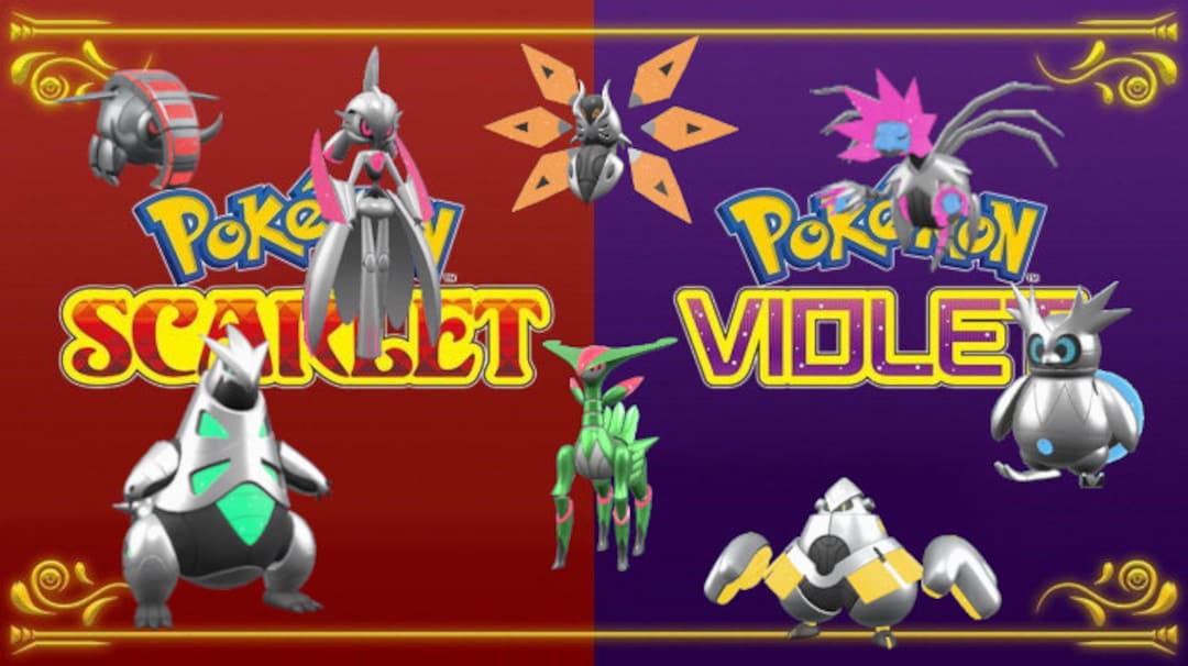 Pokémon Scarlet and Violet Shiny 6iv Raid Ready Violet/future Paradox ...