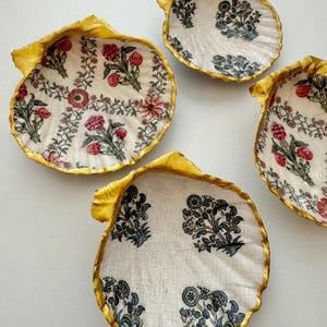 Handmade Scallop Shell Trinket Dish - Etsy