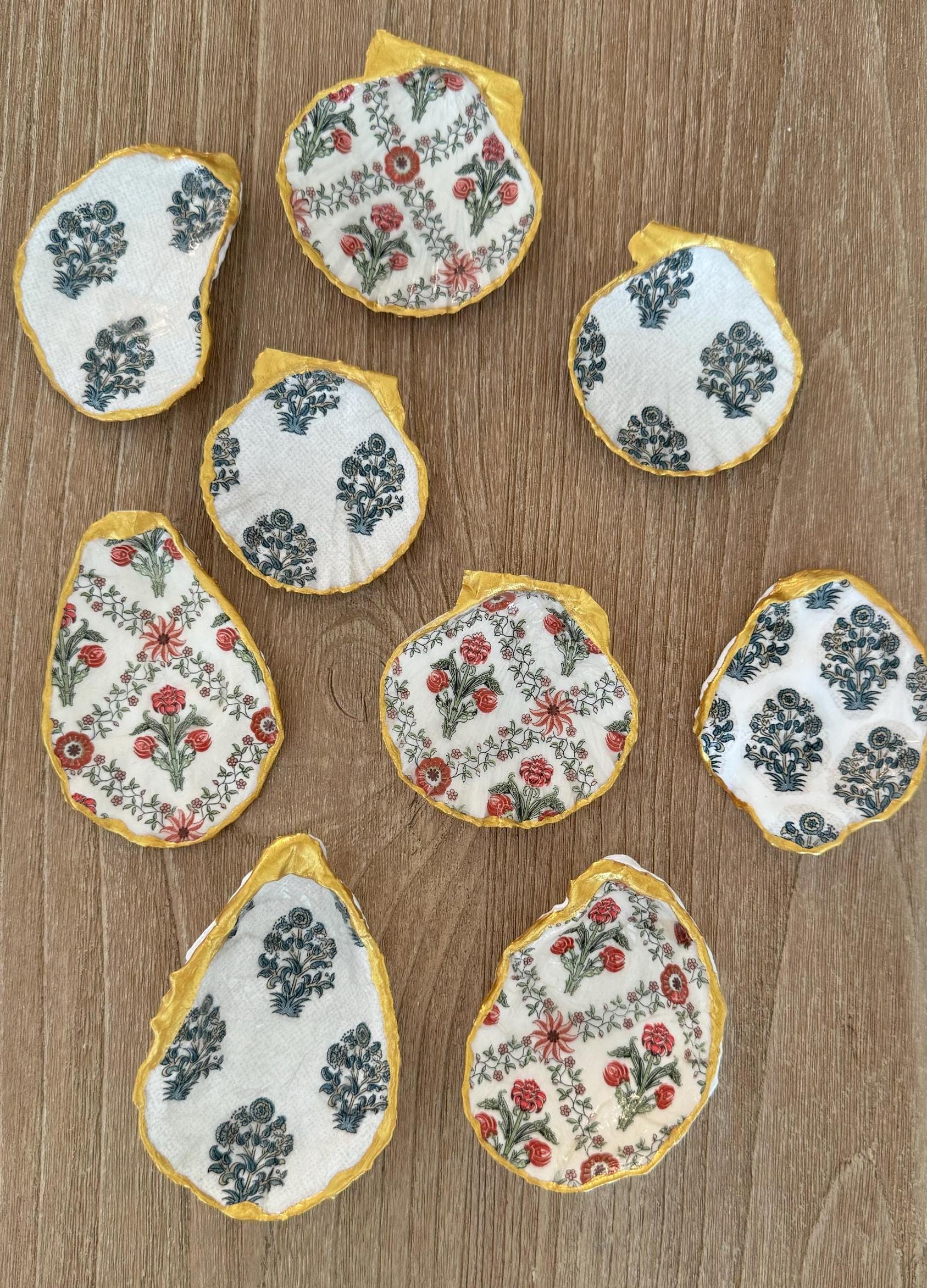 Handmade Scallop Shell Trinket Dish - Etsy