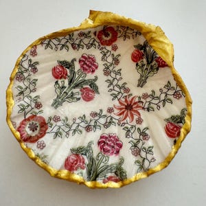 Handmade Scallop Shell Trinket Dish - Etsy