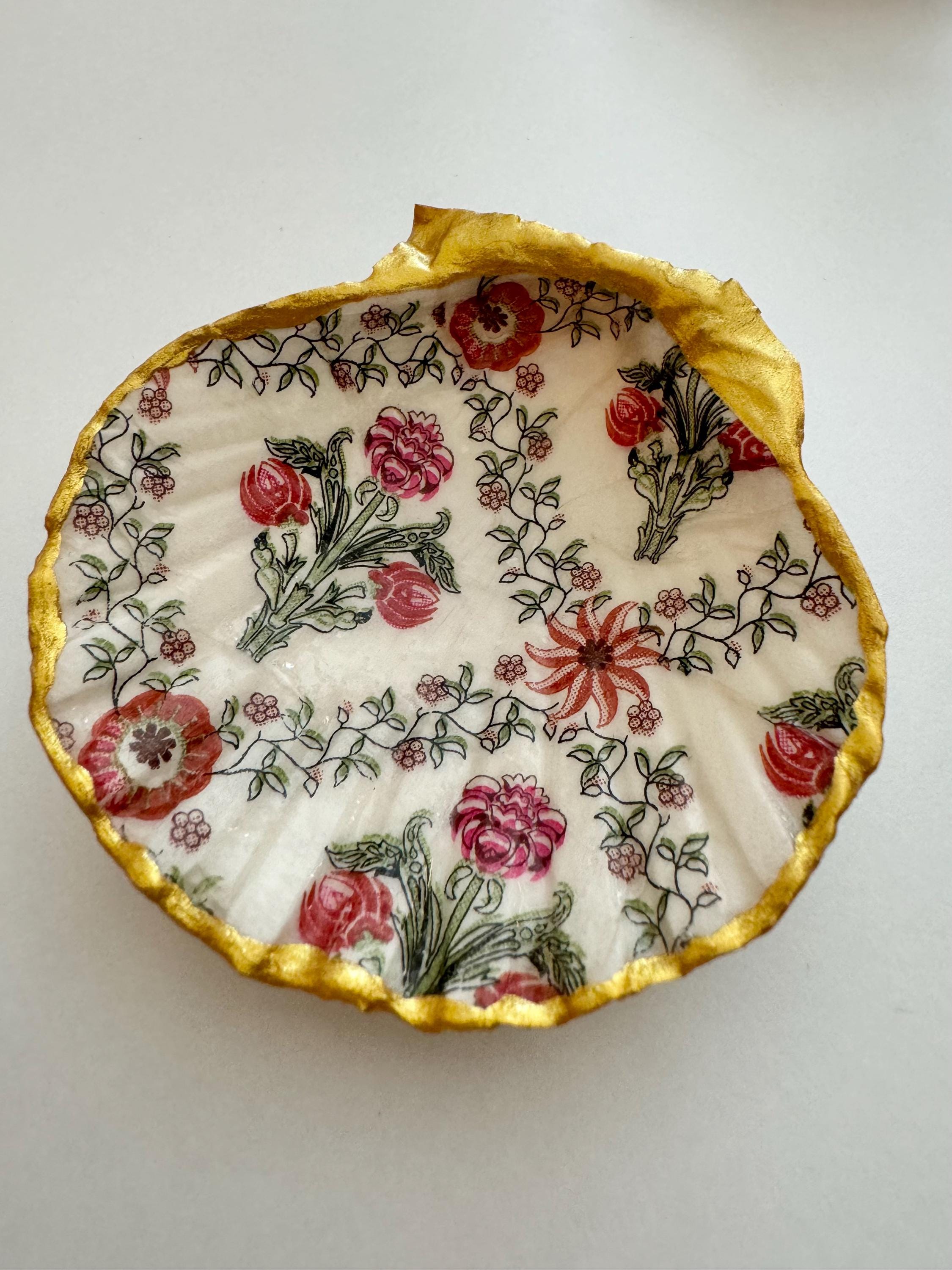 Handmade Scallop Shell Trinket Dish - Etsy