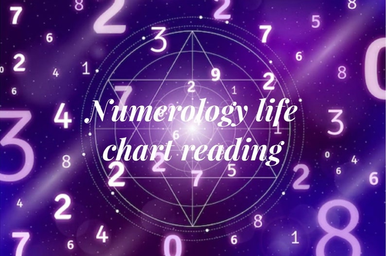 Numerology Life Chart Reading - Etsy