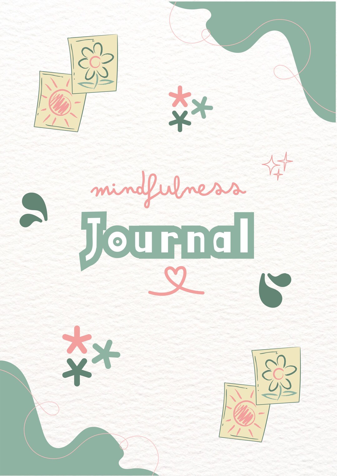 Digital Mindfulness Journal – Self Care Planner – Gratitude ...