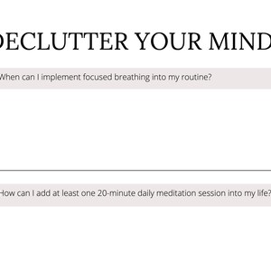 Digital Mindfulness Journal – Self Care Planner – Gratitude ...