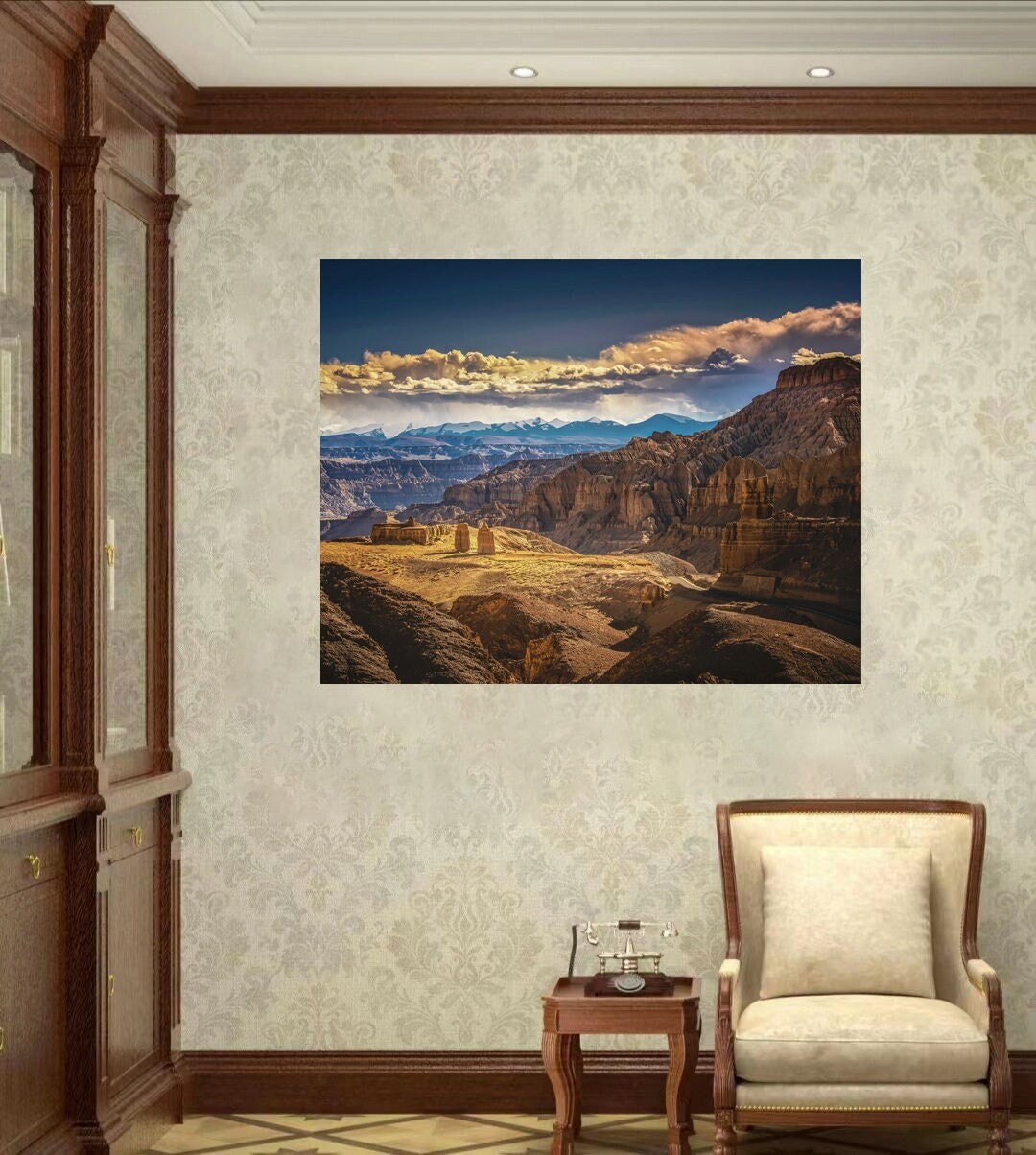 Tibet Landscape Photo - Zanda Earth Forest - Digital Download ...