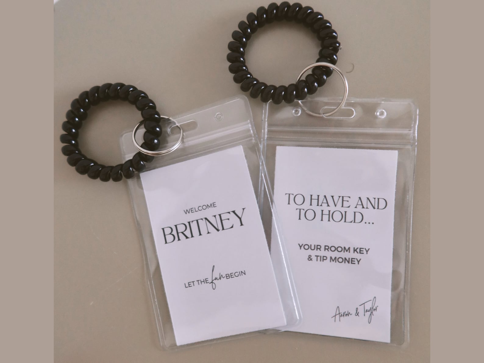 Editable Room Key Card Holder Template: Canva Design (digital Download ...