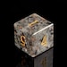 Full Set Yooperlite Gemstone Dice| Stone Dice Set |engraved Gemstone ...