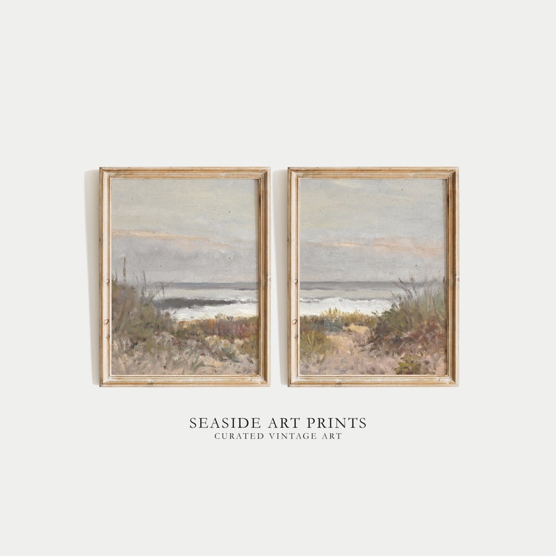 Beach Scene Painting - Etsy