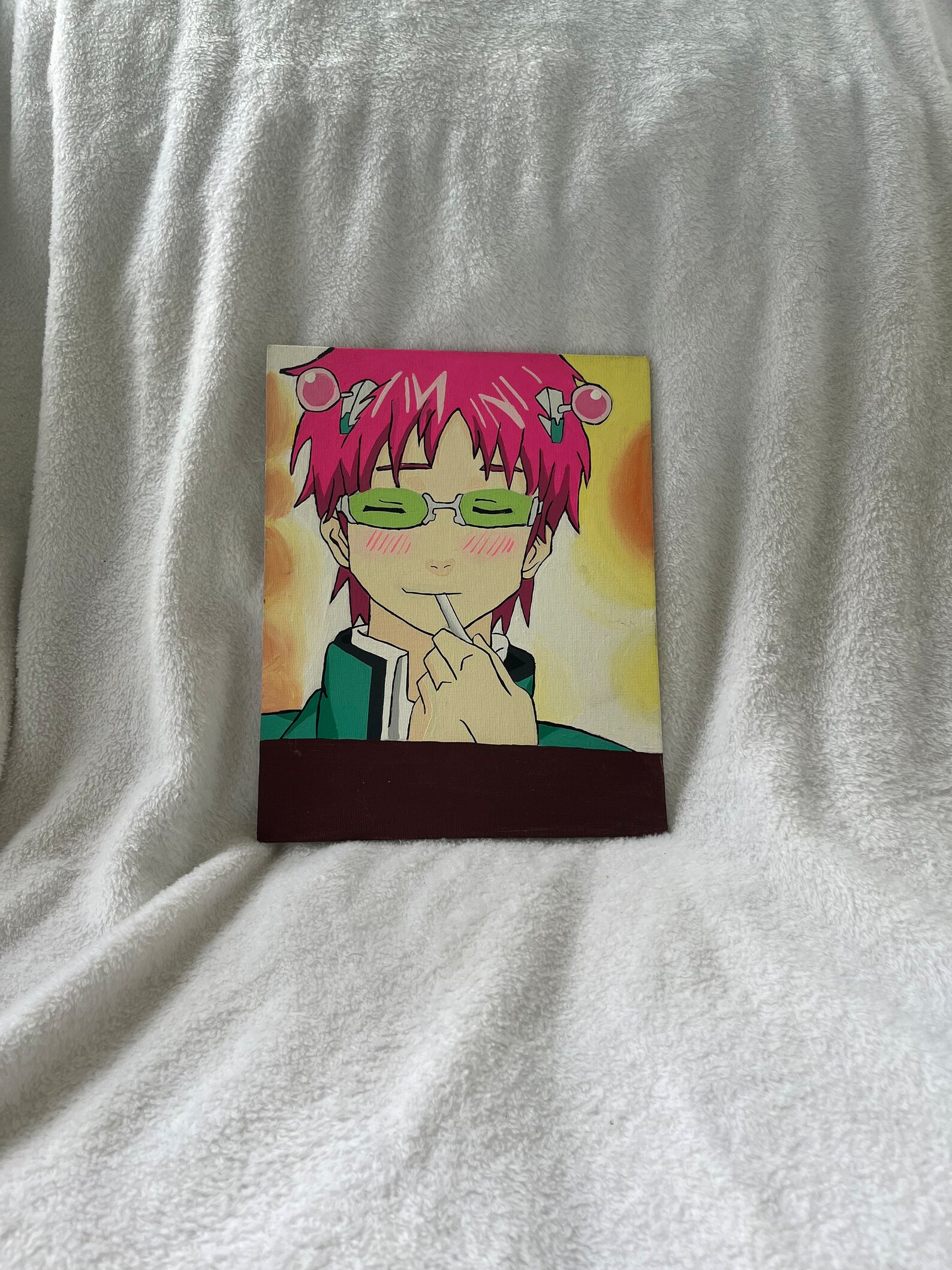 Painting of Saiki K. From the Disastrous Life of Saiki K - Etsy