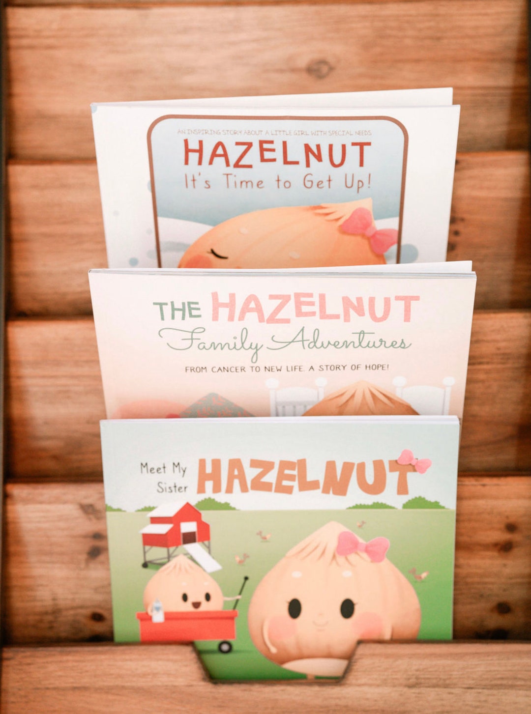 3 Book Bundle Hazelnut Series hazelnut It's Time to Get Up, Meet My ...