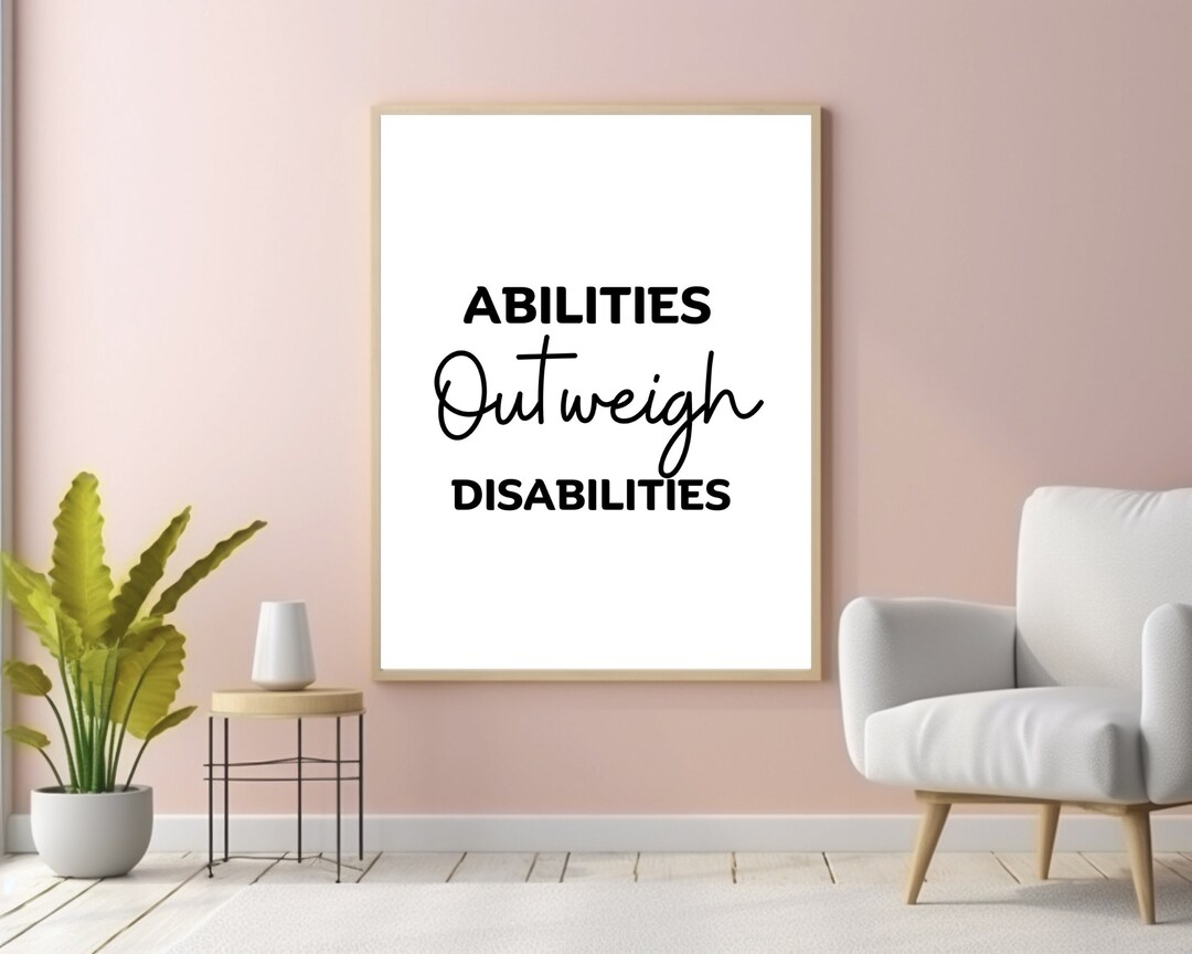 Abilities Outweigh Disabilities Svg, Special Education Svg, Teacher ...