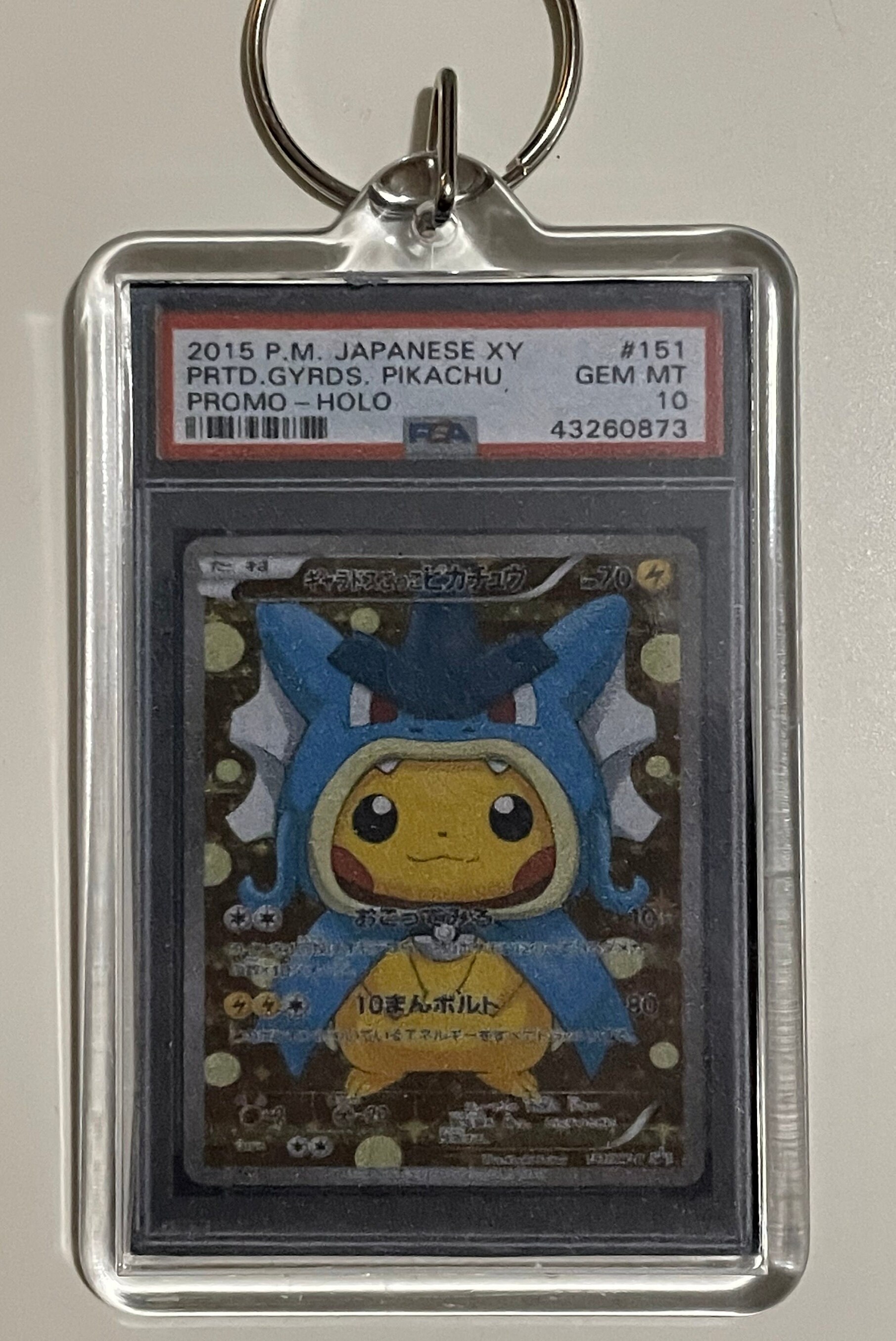 Various Custom Pokémon Keychain Novelty PSA Homage 1st Ed 2x3 - Etsy