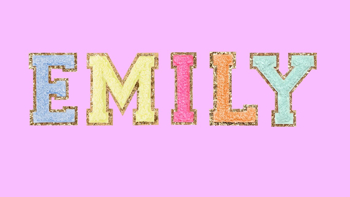 Preppy Name MacBook Pro Wallpaper - Etsy