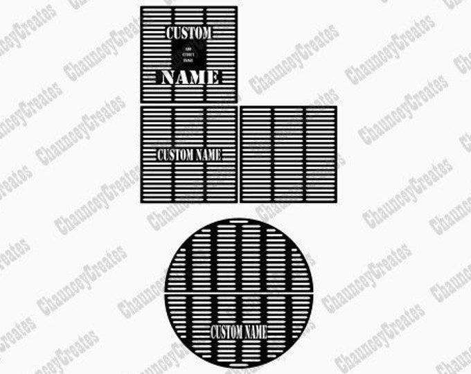 Big Green Egg Grill Grate File Texas Grill Grate DXF SVG File Download ...