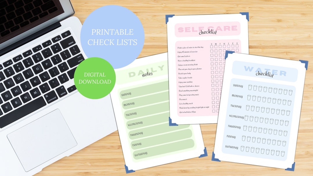 Minimal to Do List Printable Simple Tasks List Template - Etsy