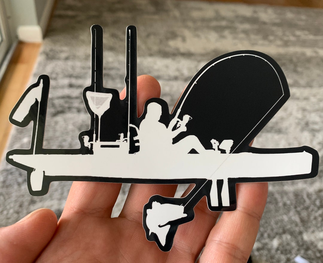 Kayak Fishing Sticker Hobie Outback Hobie Sticker Hobie Kayak Sticker ...