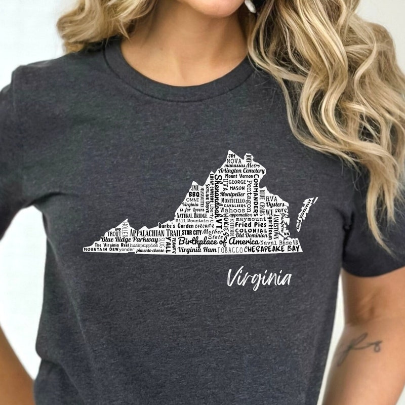 Virginia Tshirt - Etsy