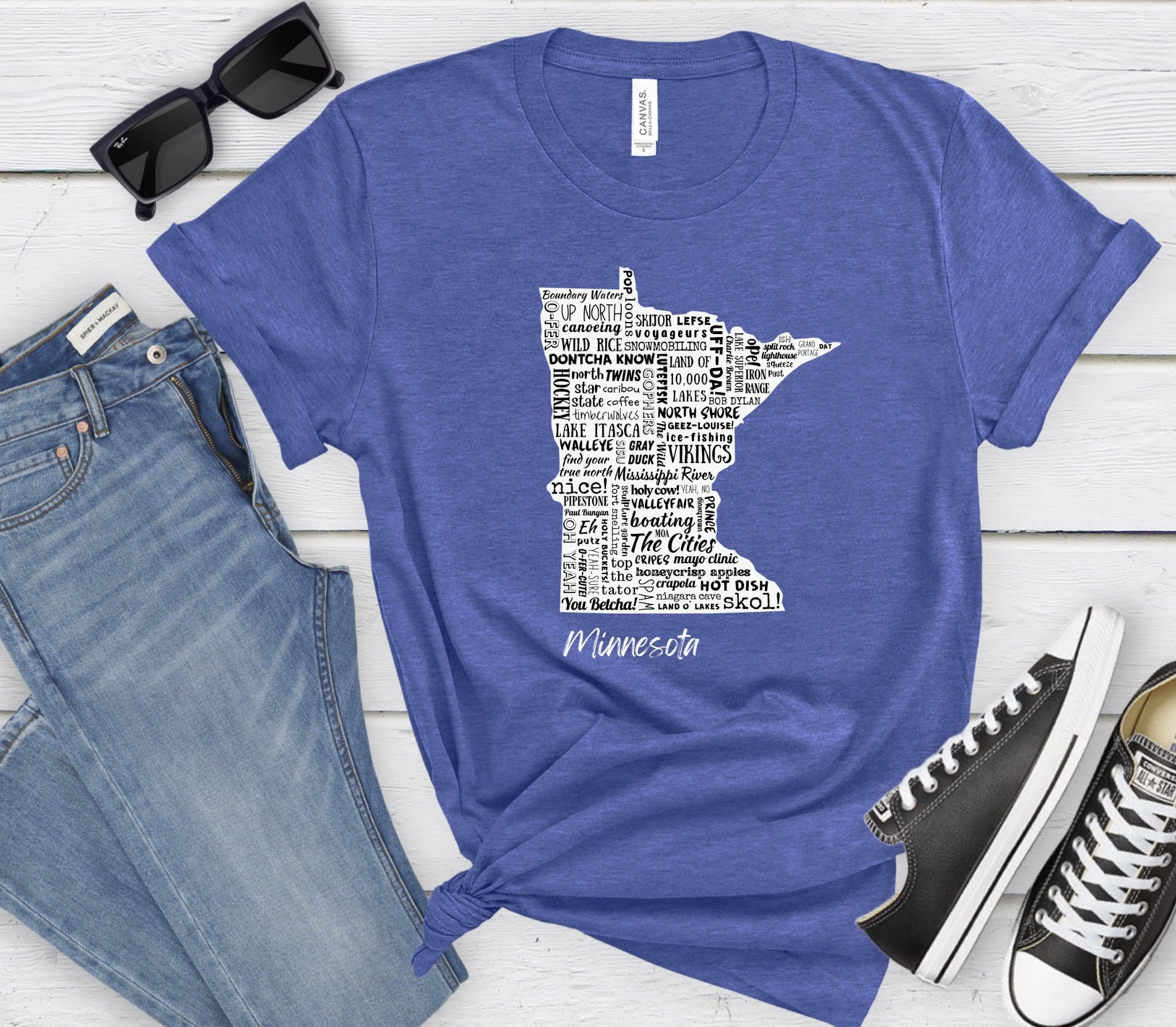 Minnesota Shirt, Minnesota T-shirt, All Things Minnesota, Minnesota ...