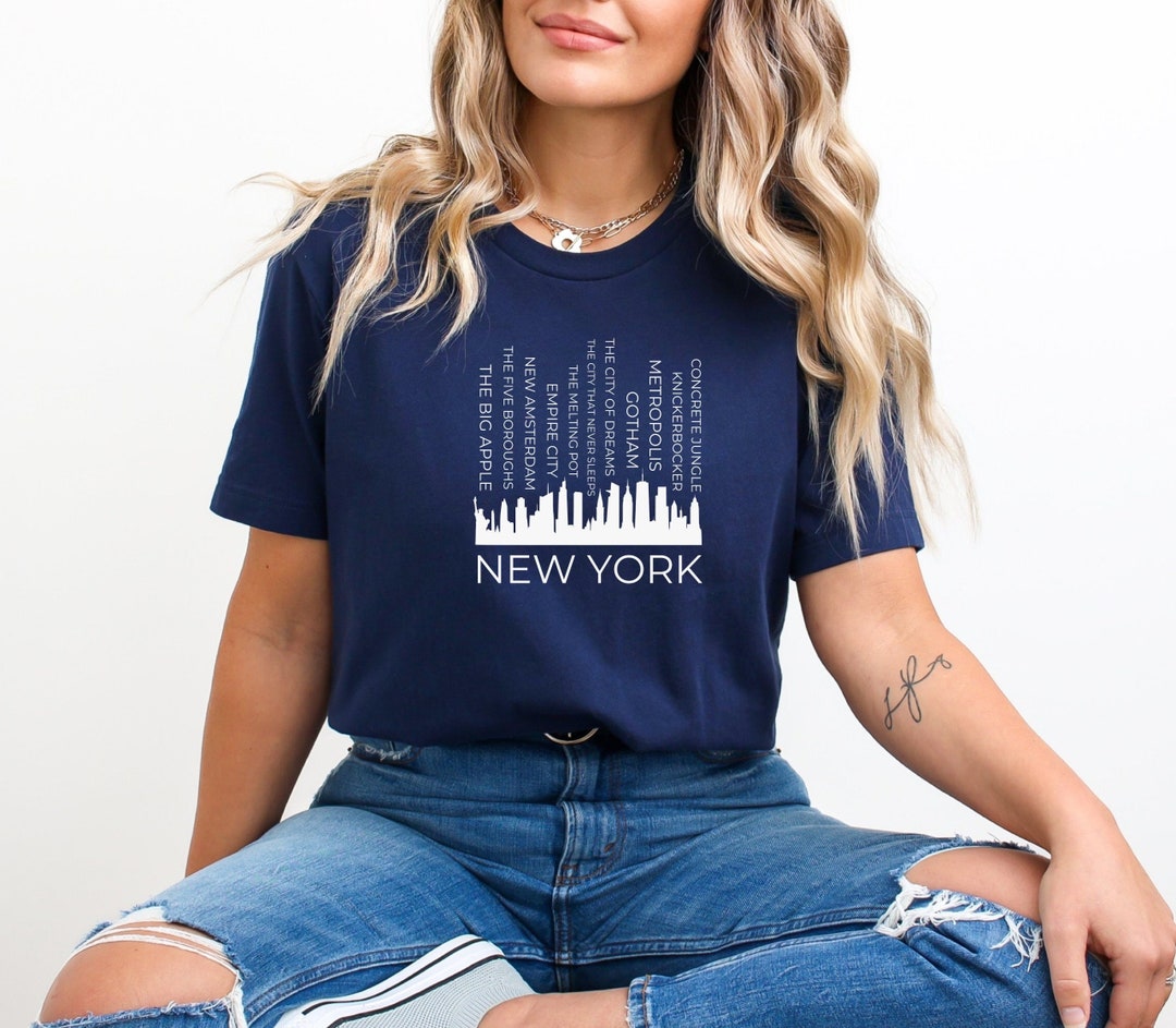 New York City Nicknames Shirt, New York City Shirt, New York City T ...