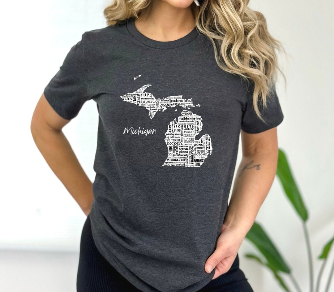 Everything Michigan Shirt, Michigan Shirt, Michigan T-shirt, Michigan ...