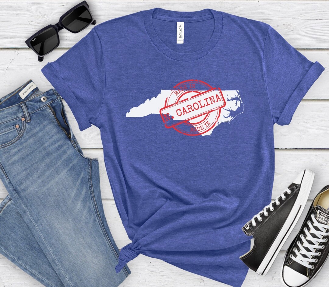 Made in North Carolina Shirt, North Carolina Shirt, North Carolina Gift ...