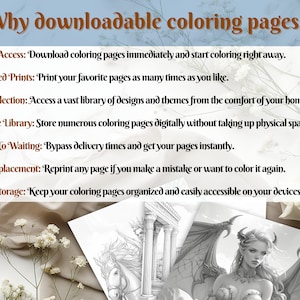 Mermaid Magical Rooms Adult Coloring Pages, Enchanted Interior ...